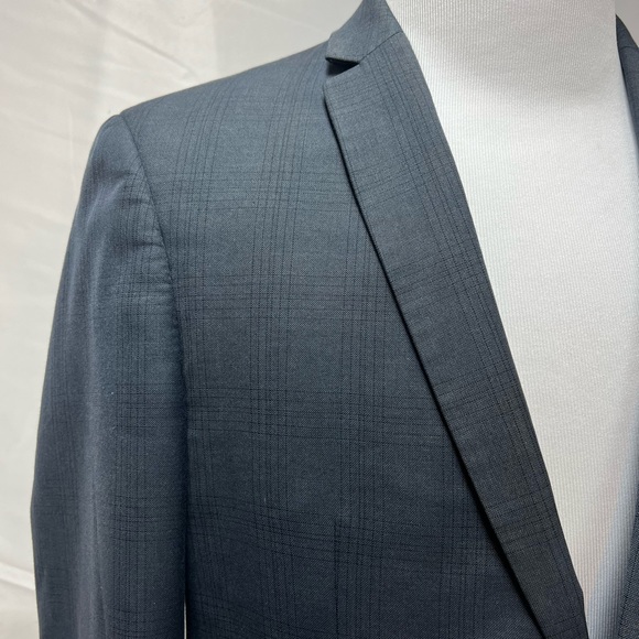 Andrew Fezza | Suits & Blazers | Andrew Fezza Slim Fit Navy Blue Black ...